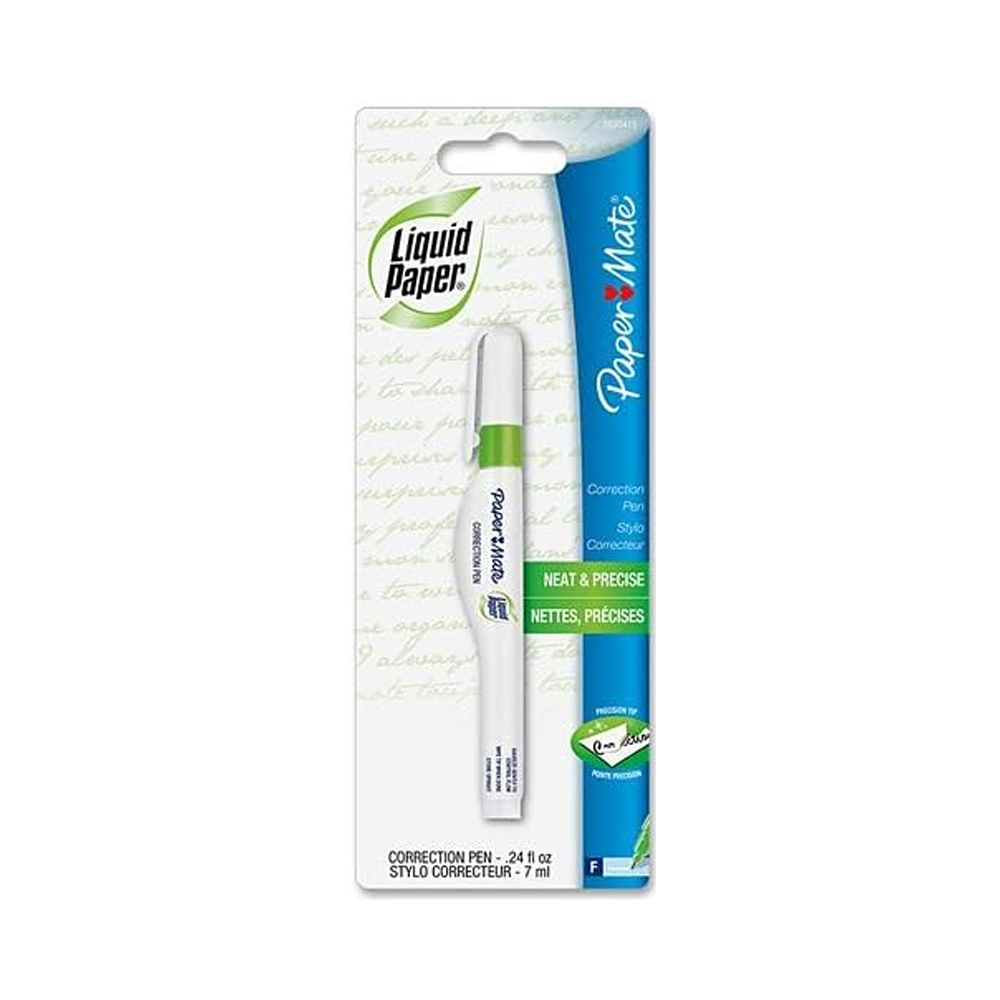 All Purpose White Out Correction Pen Fast Dry Precision Tip, 5620415 ...